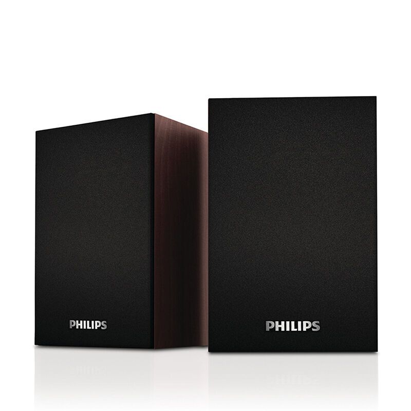 【飞利浦系列】Philips/飞利浦 电脑音响笔记本迷你家用台式影响通用小音箱 黑色图片,高清实拍图—苏宁易购